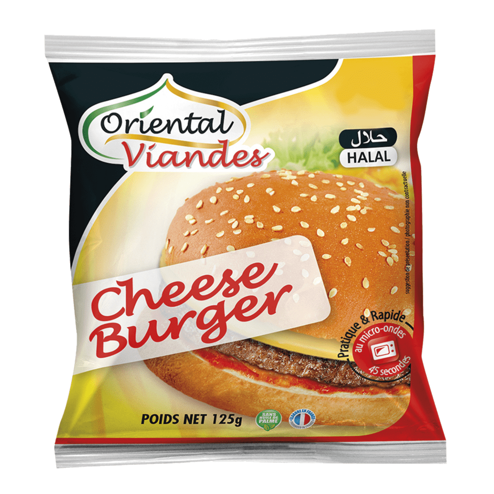 Cheese Burger Halal Oriental Viandes Cheese Burger Halal Oriental Viandes
